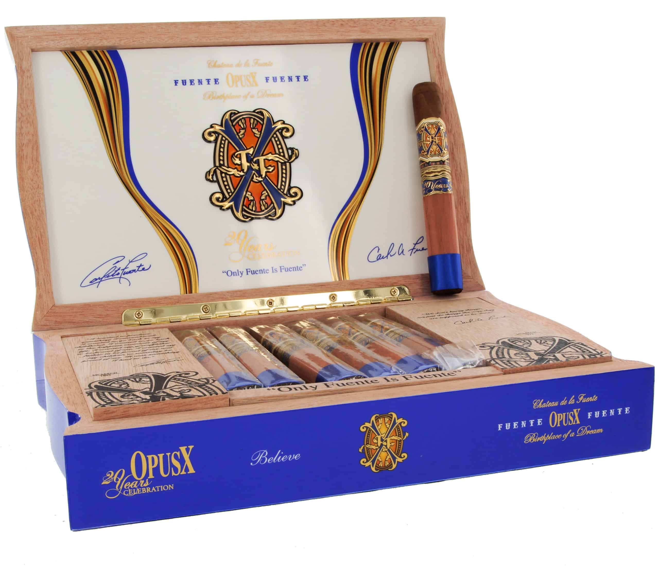 ARTURO FUENTE OPUS X 20TH BELIEVE 20ct. box - VITOLA FINE CIGARS - Shop ...